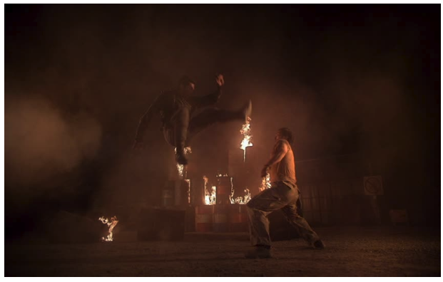 Harry Styles Punching Gif